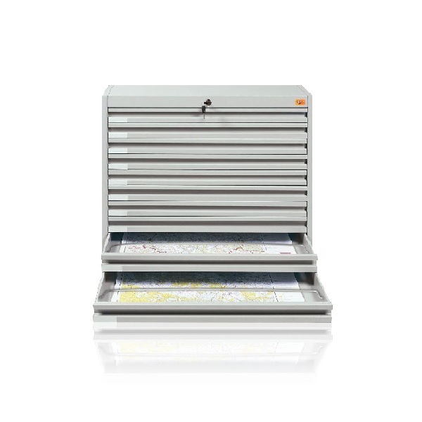 METAL CABINETS FOR PLAN DRAWINGS AND MAPS - Producent Mebli Metalowych
